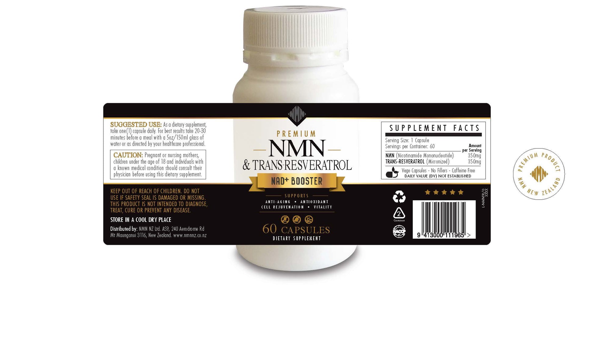 The Antioxidant Advantage - Premium NMN and Trans-Resveratrol 9NAD ...
